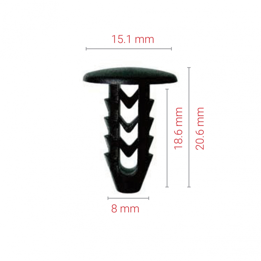 Ratchet Retainer Clips - Access Clips