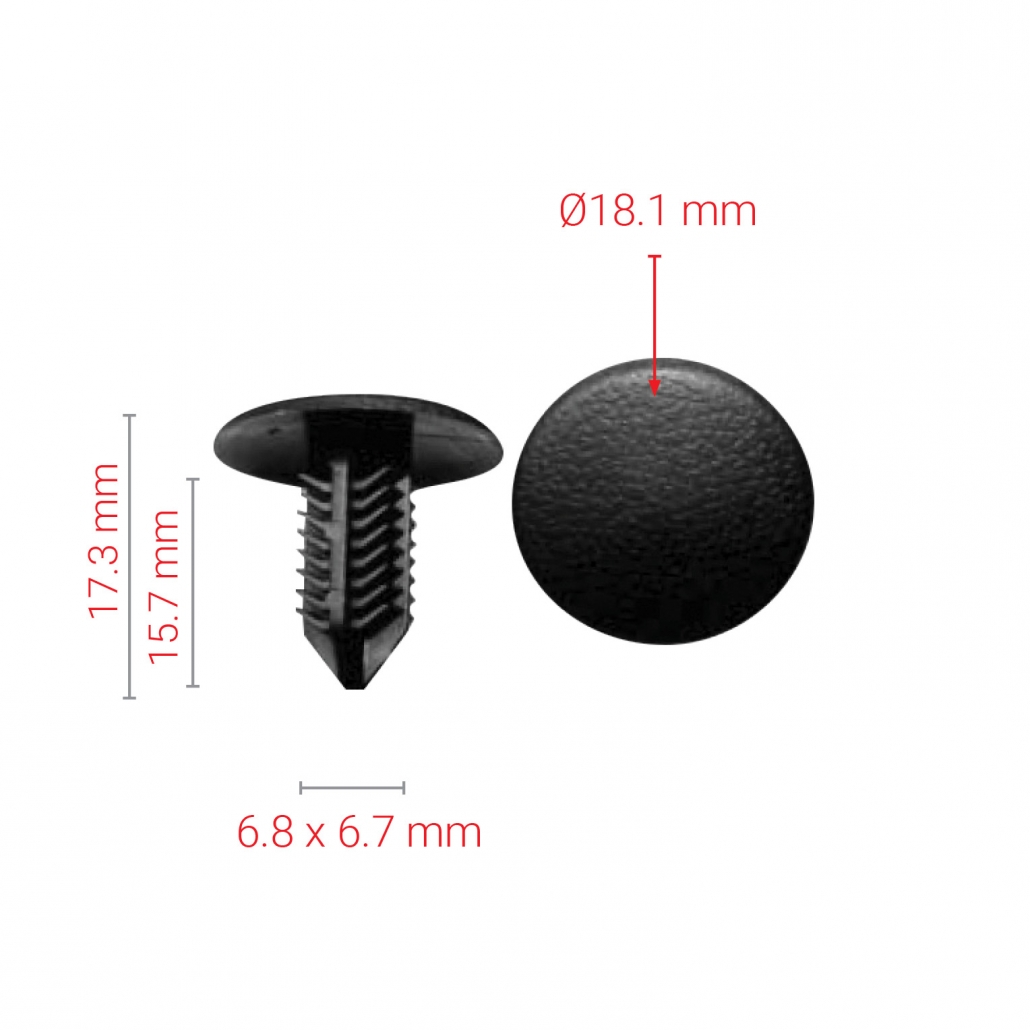 Ratchet Retainer Clips - Access Clips