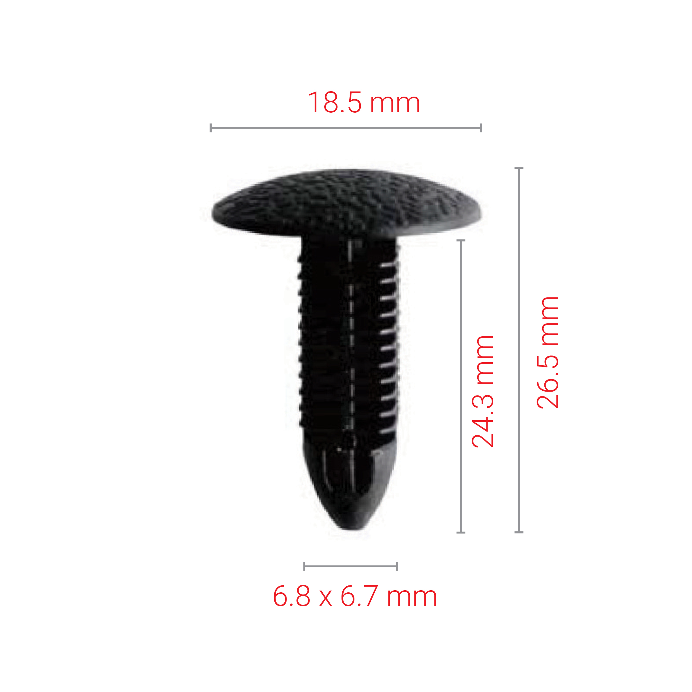 Ratchet Retainer Clips - Access Clips