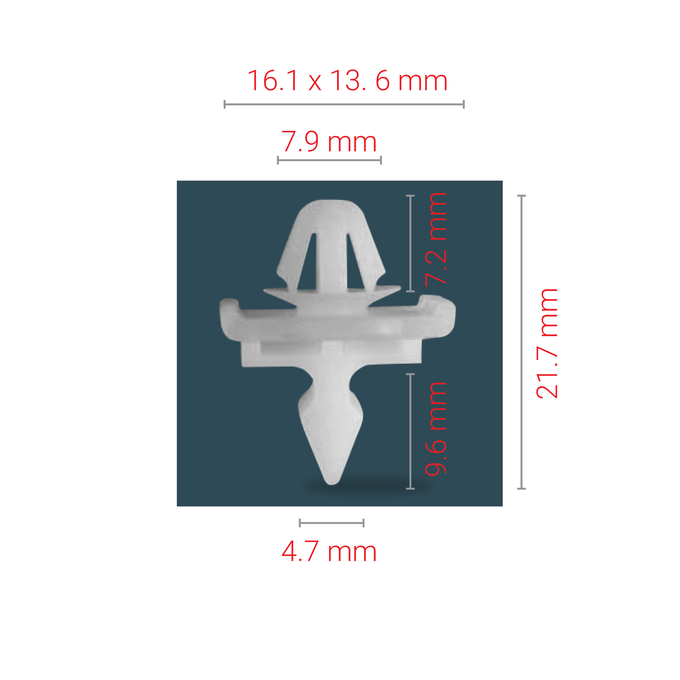 Moulding Clips & Moulding Retainer Clips - Access Clips
