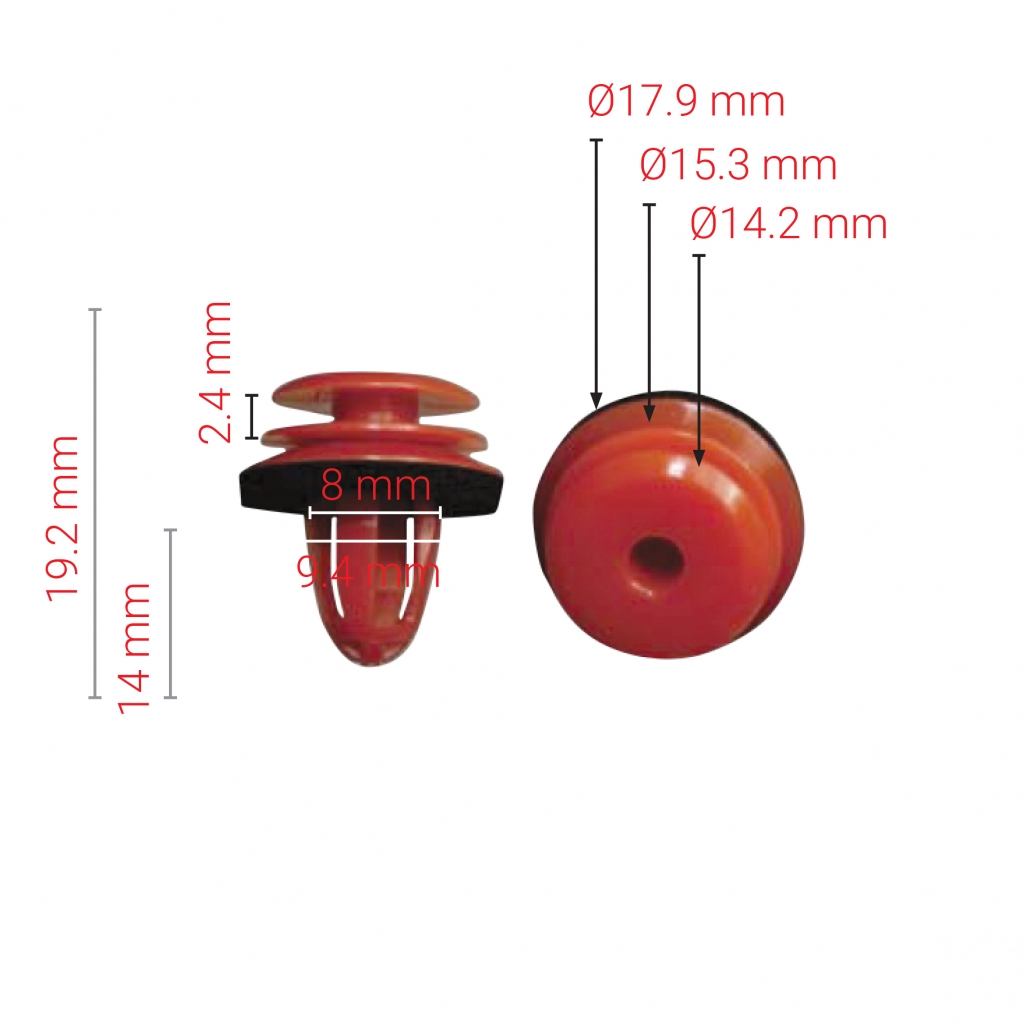 Door Panel Clips And Door Pad Clips - Access Clips
