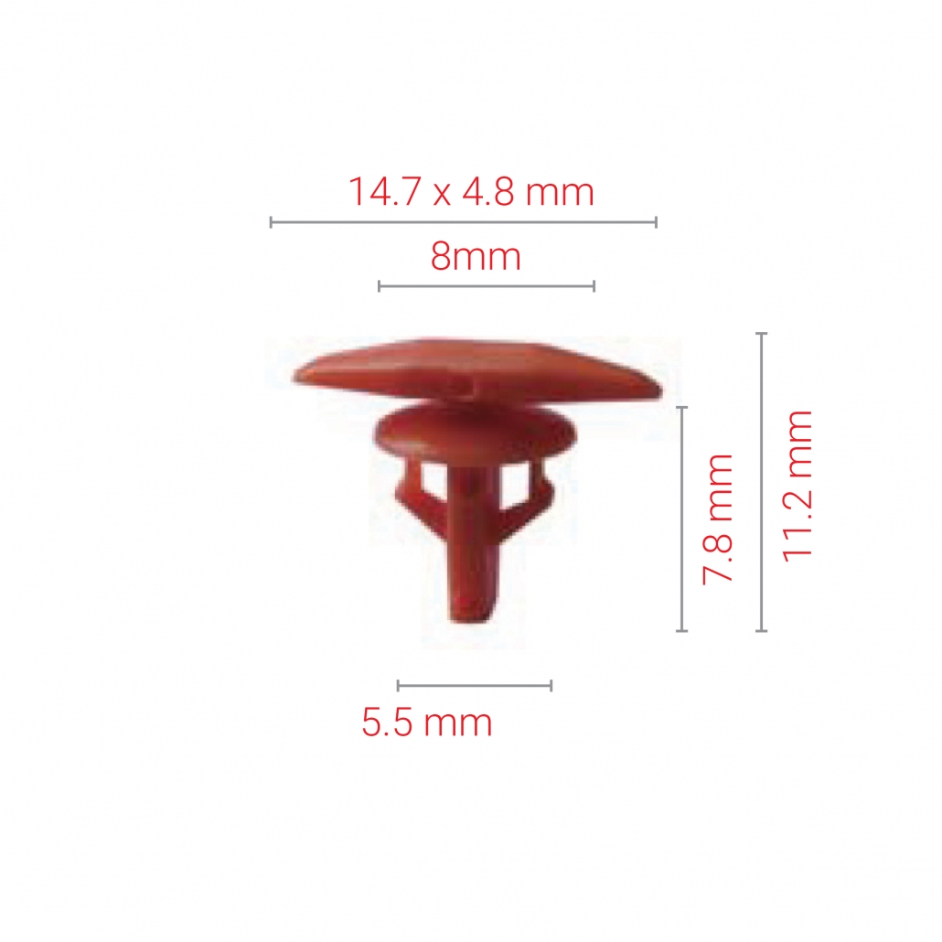 Weatherstrip Clips And Retainers - Access Clips